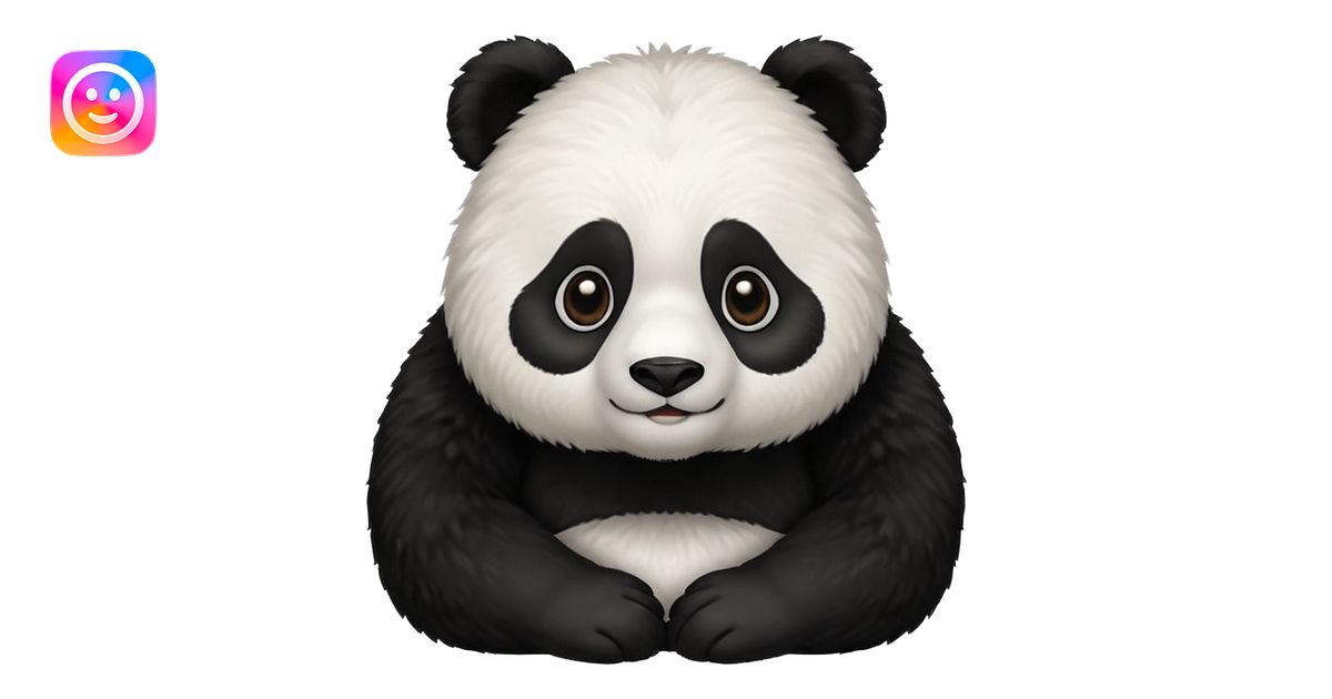 Panda asking for please review my PR emoji | AI Emoji Generator