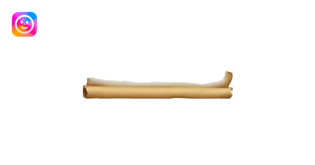 Rectangular parchment emoji | AI Emoji Generator