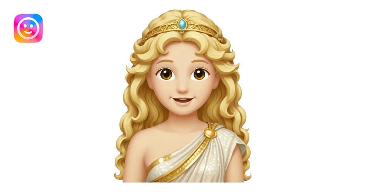 Psyche, Goddess of Soul from Roman Deities with long golden blonde wavy ...