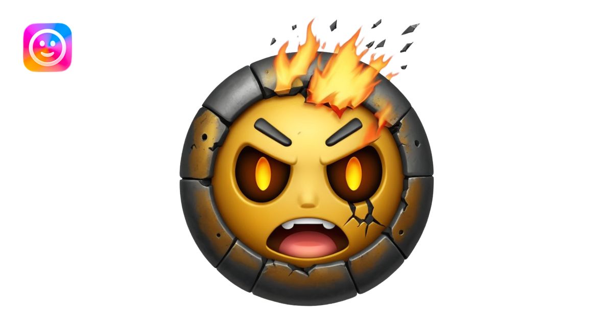 Bomb face emoji | AI Emoji Generator