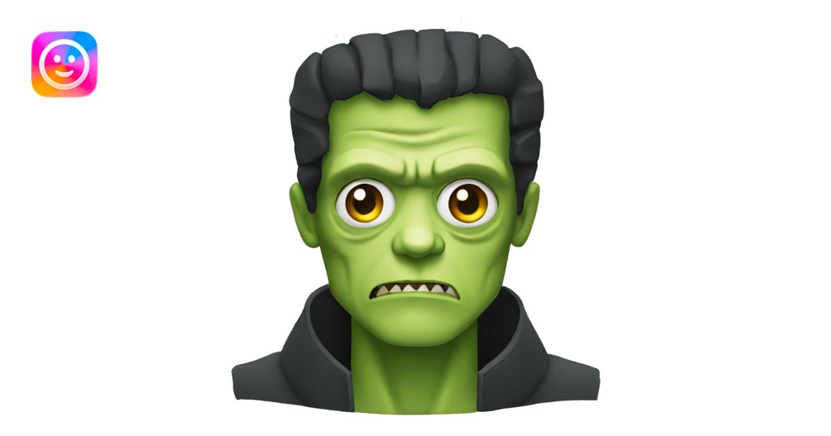 Frankenstein emoji | AI Emoji Generator