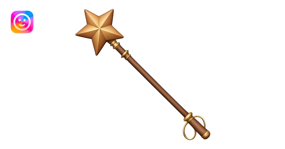 magic wand emoji | AI Emoji Generator