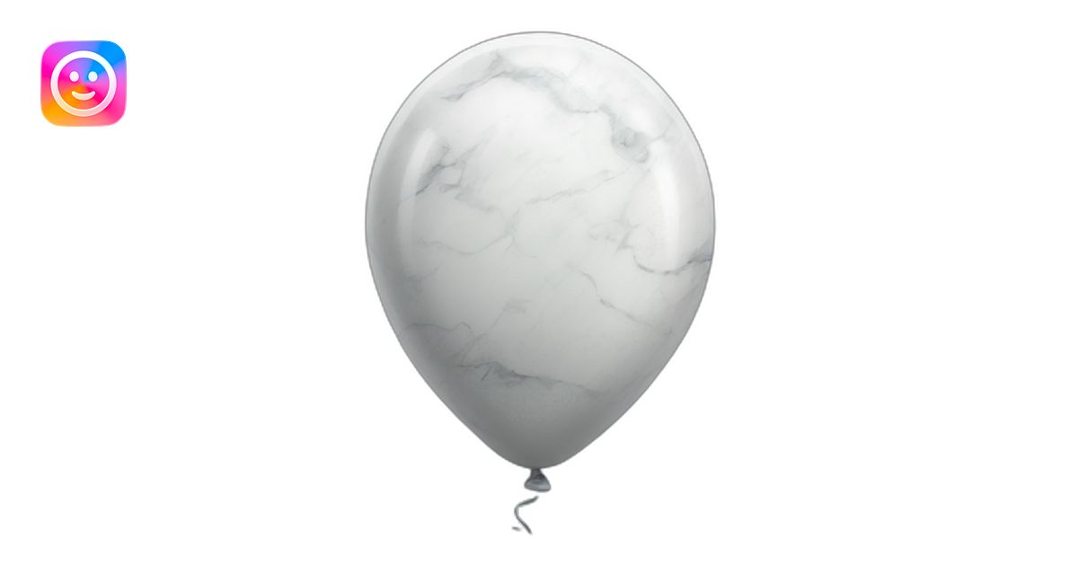 Marble balloon emoji | AI Emoji Generator