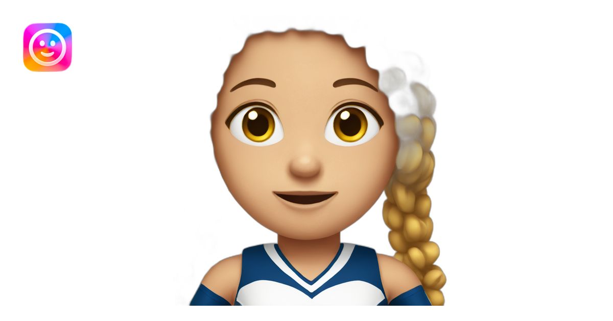cheerleader emoji | AI Emoji Generator