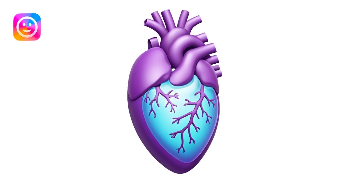 Breathing 3d Icon with color of A781F3 emoji | AI Emoji Generator