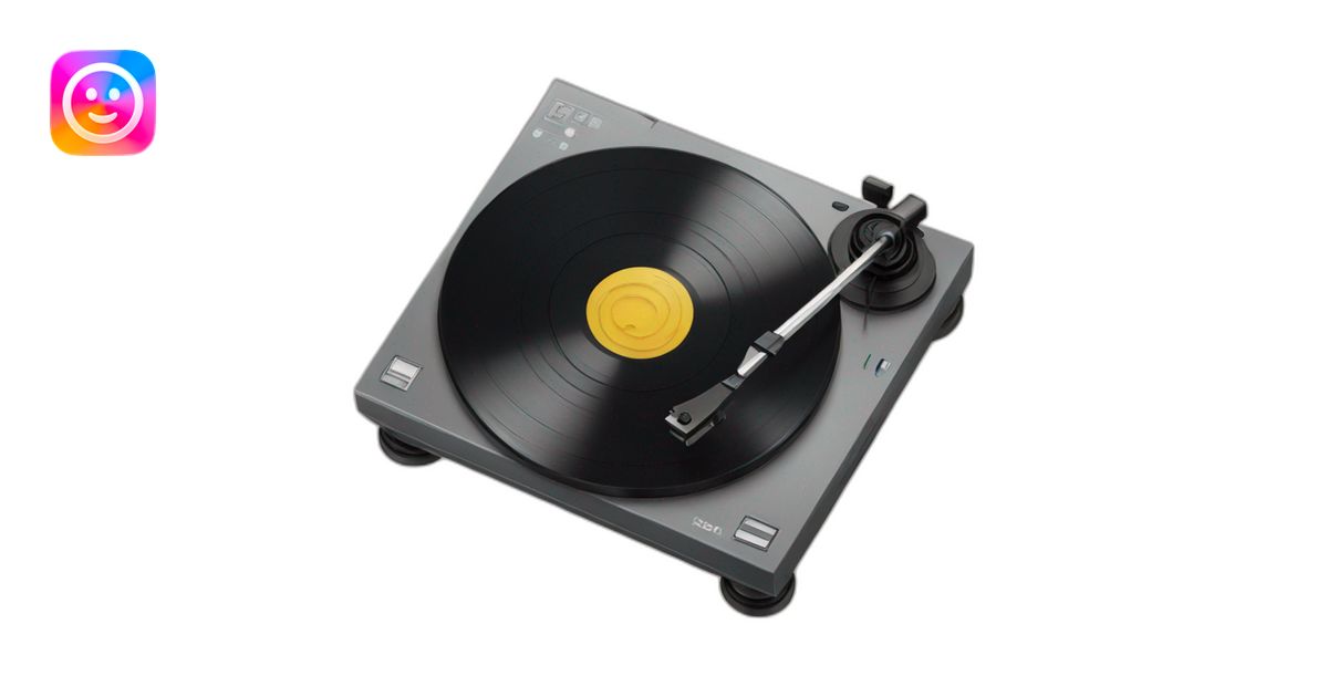 Turntable emoji | AI Emoji Generator