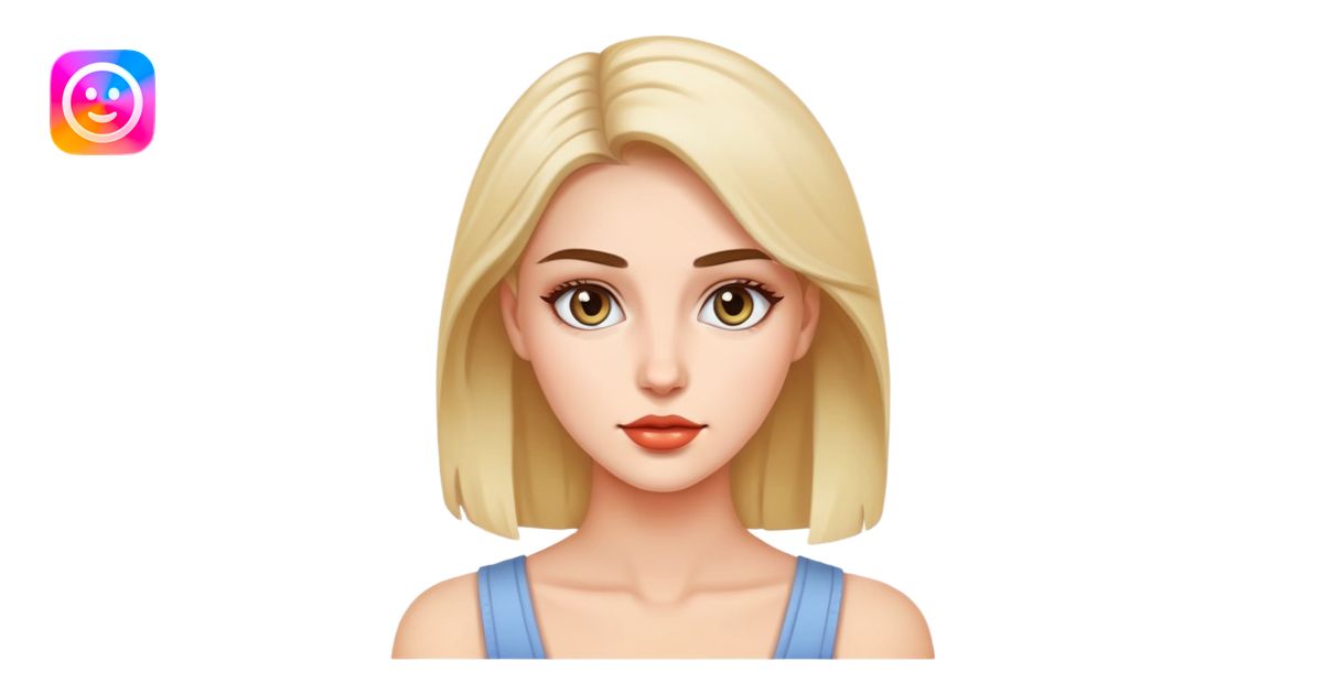very attractive, literally catching eyes, woman emoji | AI Emoji Generator