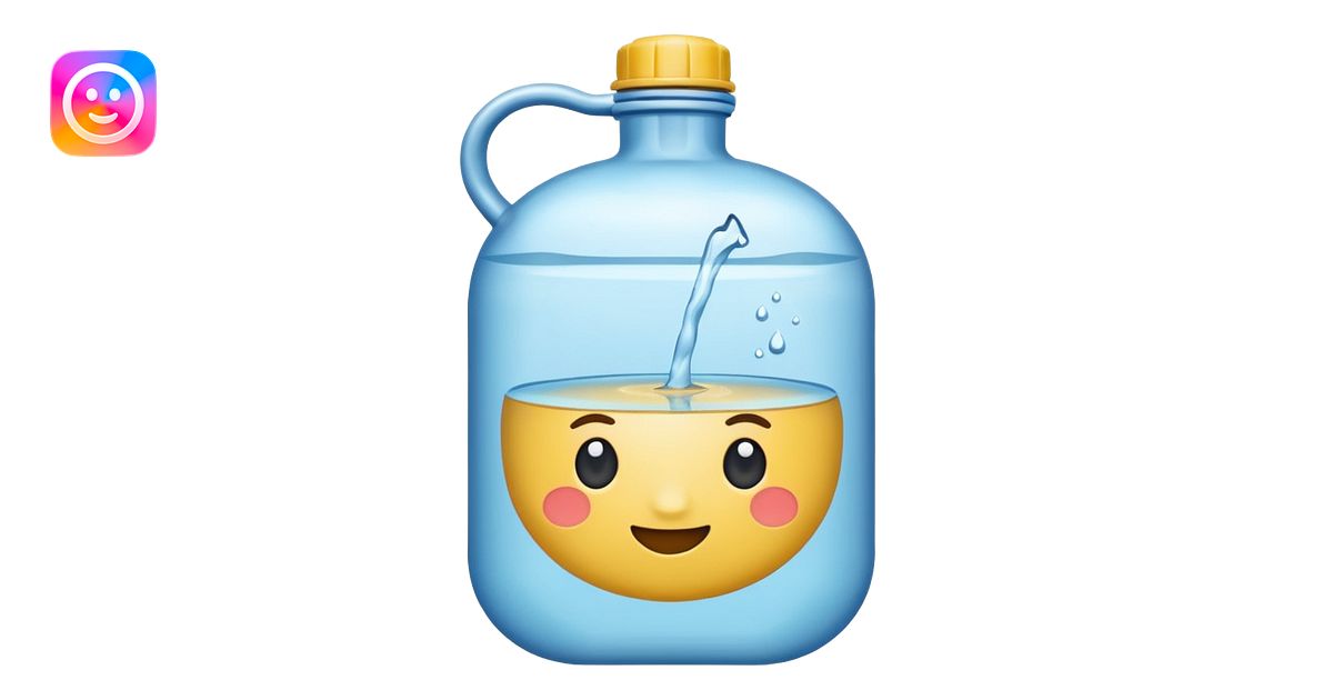water canteen emoji | AI Emoji Generator