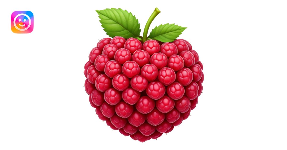 raspberry emoji | AI Emoji Generator
