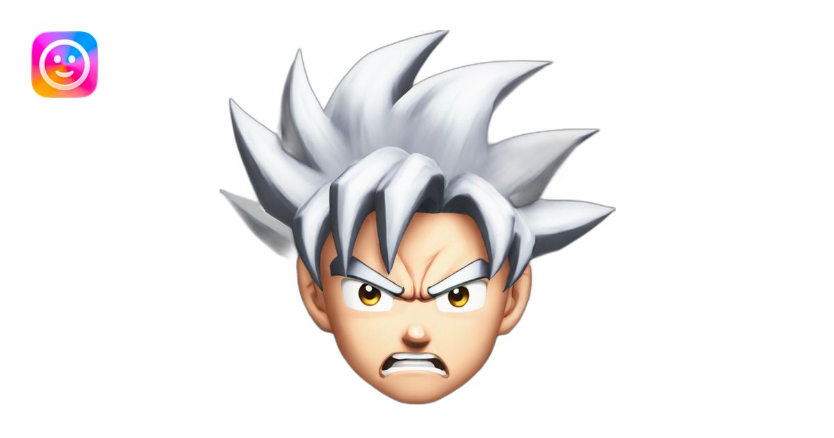 goku black angry emoji | AI Emoji Generator