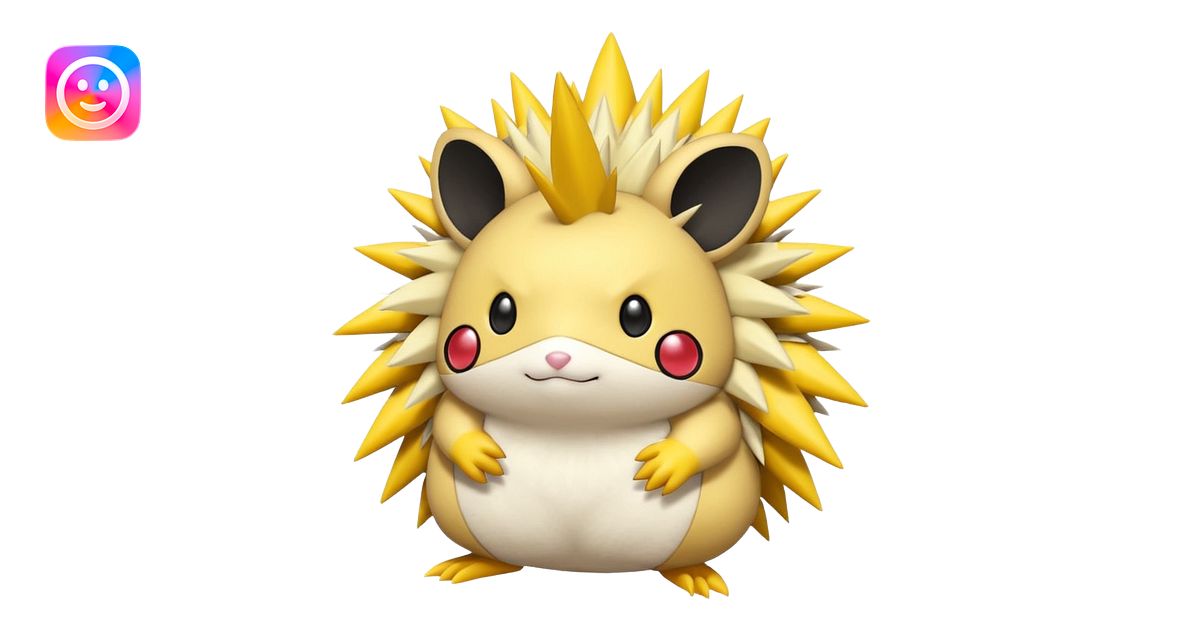 Joltik-Dedenne-Togedemaru-fusion emoji | AI Emoji Generator