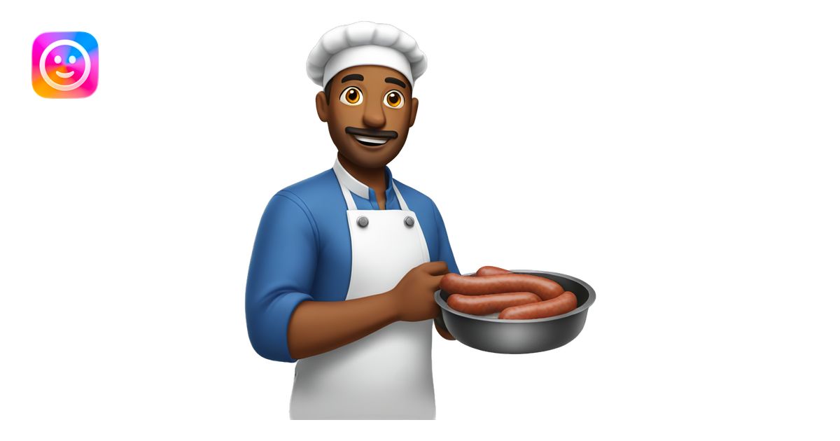 cook with sausage emoji | AI Emoji Generator