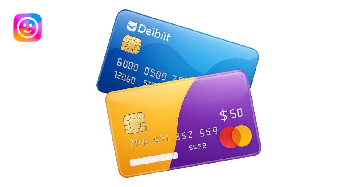 ACCEPTED PARTICIPATION METHODS — Debit and Credit Card together emoji ...