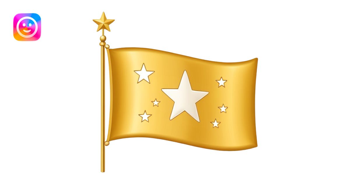 Design a rectangular emoji-style flag representing the realm of the ...