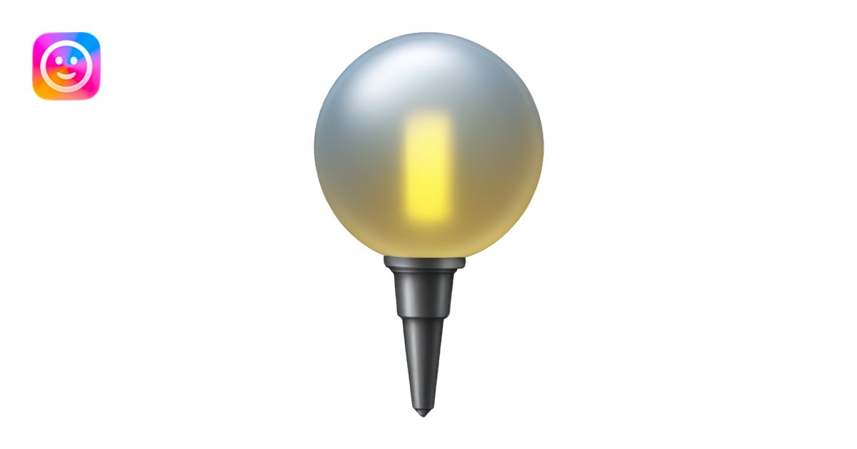 Light ball emoji | AI Emoji Generator