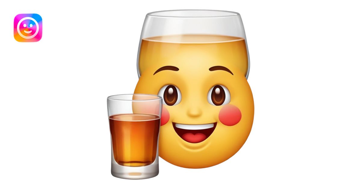 emoji drinking alcohol emoji | AI Emoji Generator