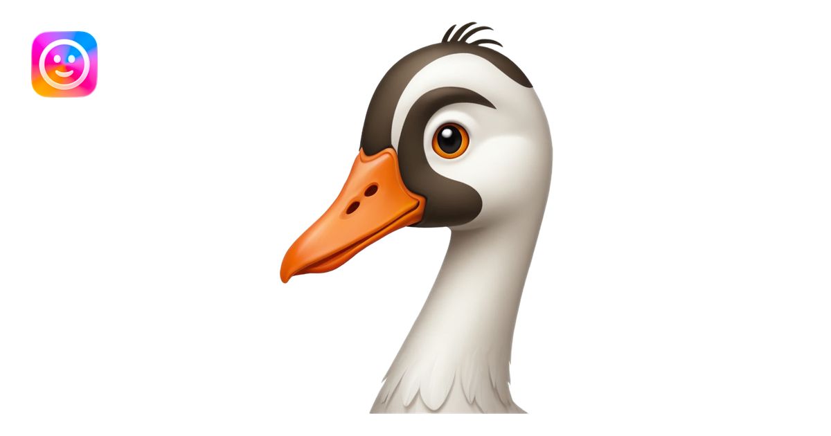 Silly goose emoji | AI Emoji Generator