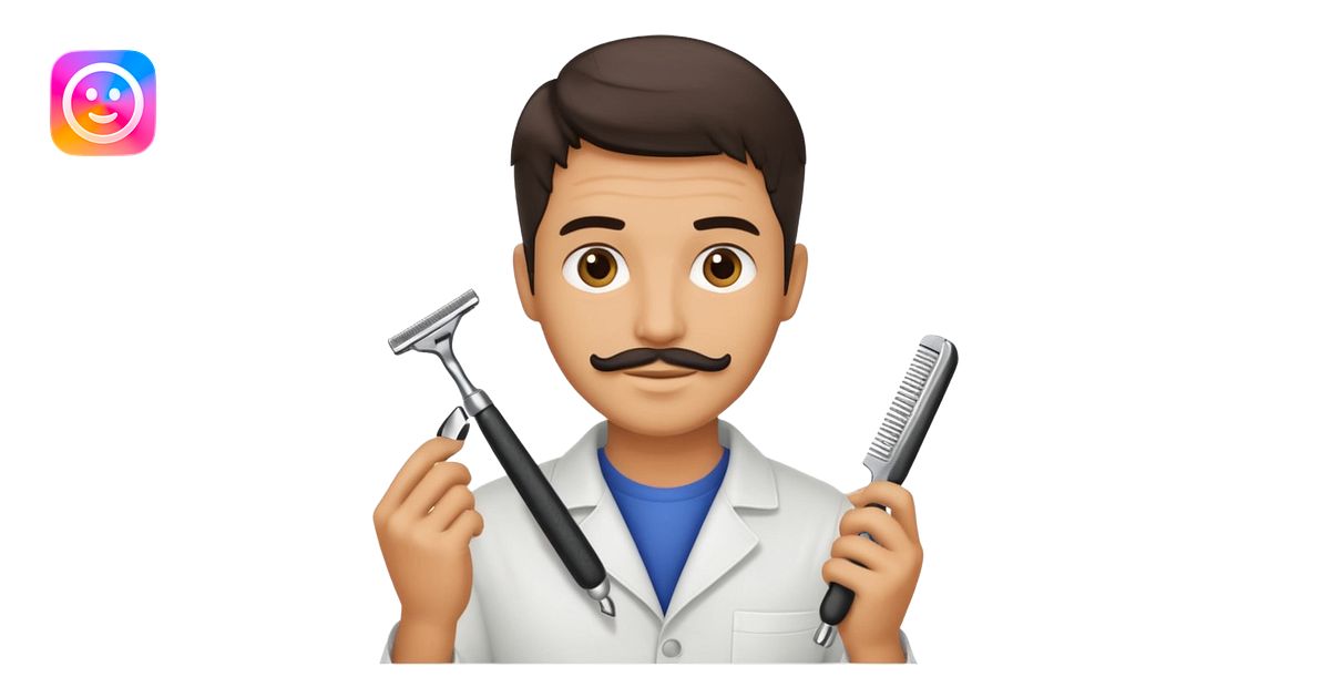 hairdresser razor emoji | AI Emoji Generator