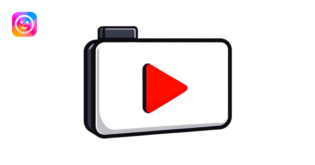 YouTube logo, red rounded rectangle with white play button image | AI ...