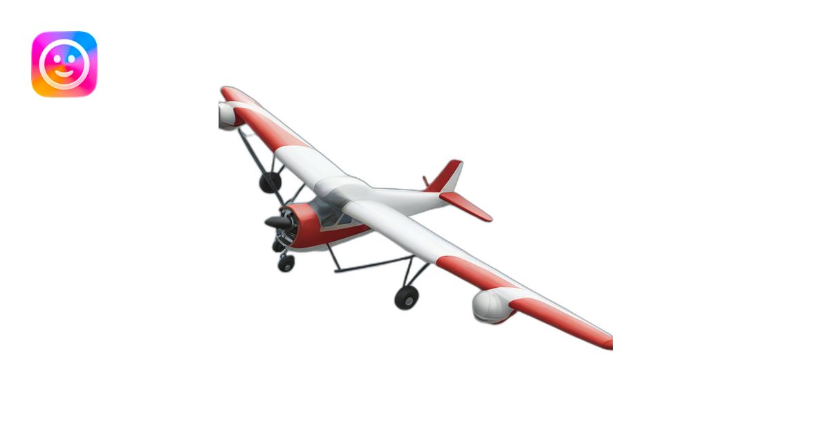 serene skies and soaring aircraft emoji | AI Emoji Generator