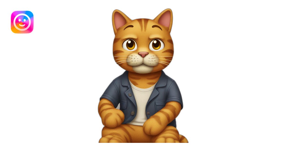 Garfield emoji | AI Emoji Generator