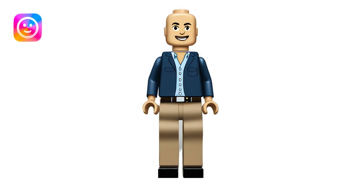 JEFF BEZOS lego full body emoji | AI Emoji Generator