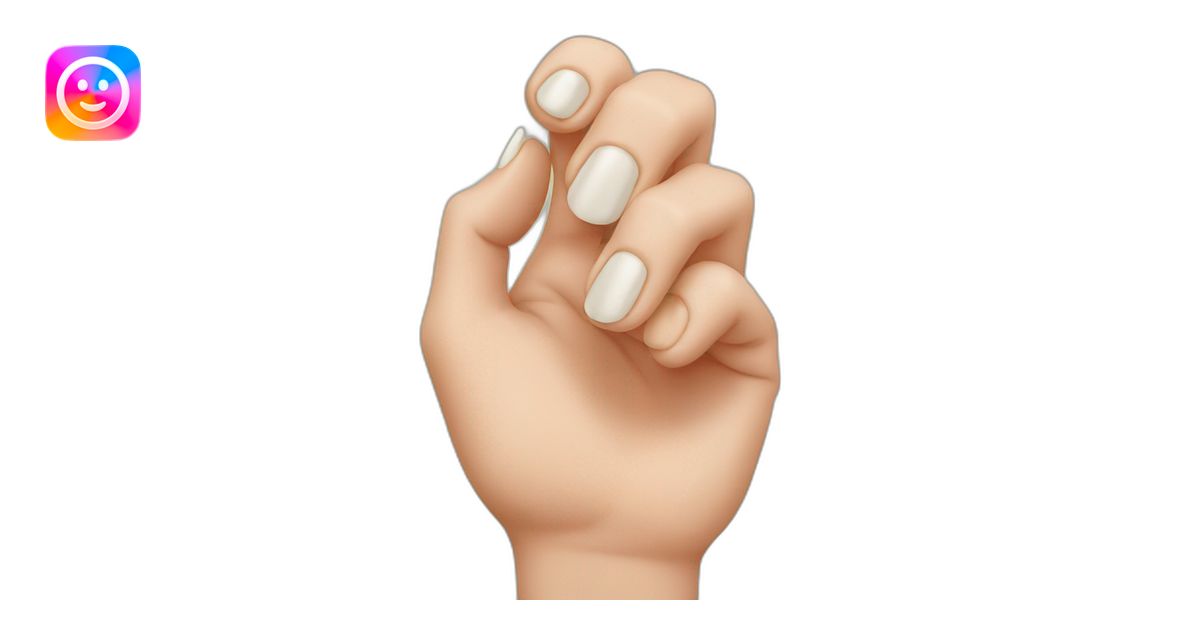 chewing fingernails emoji | AI Emoji Generator