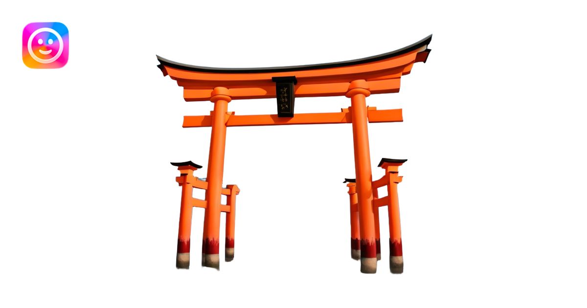 Cinematic Realistic Itsukushima Shrine, depicted as the iconic floating ...