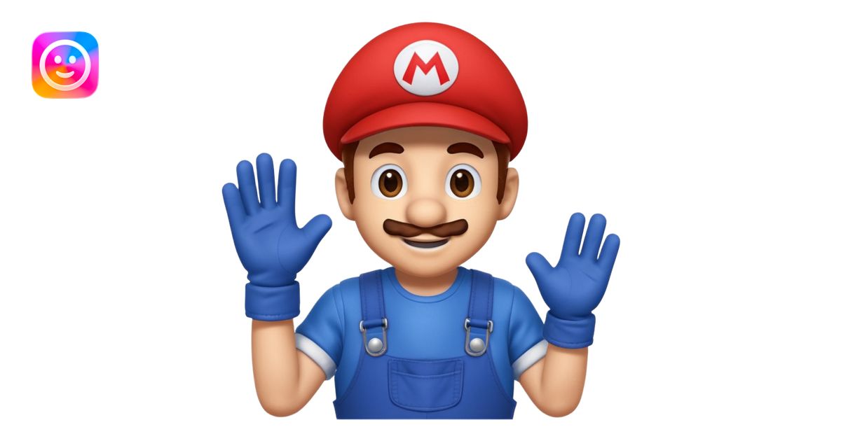 Smg4 Mario emoji | AI Emoji Generator