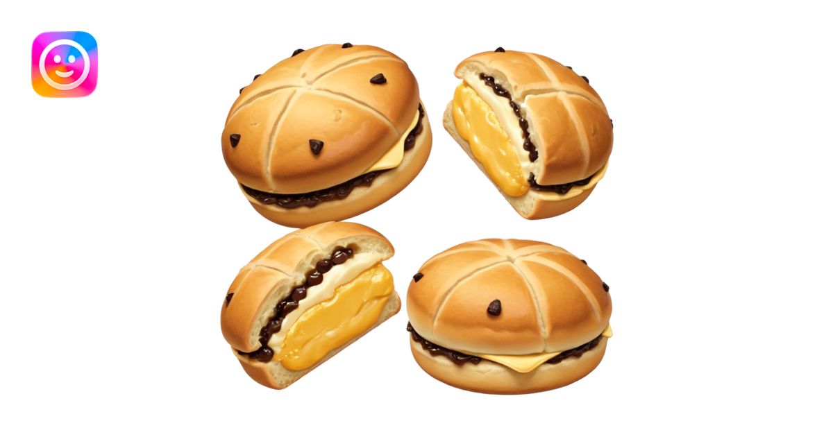 buns and scones in one package emoji | AI Emoji Generator