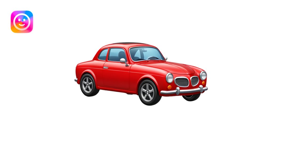 car emoji | AI Emoji Generator