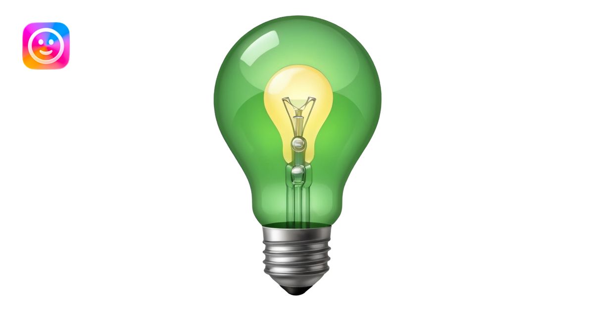 light bulb with a check mark next to it emoji | AI Emoji Generator