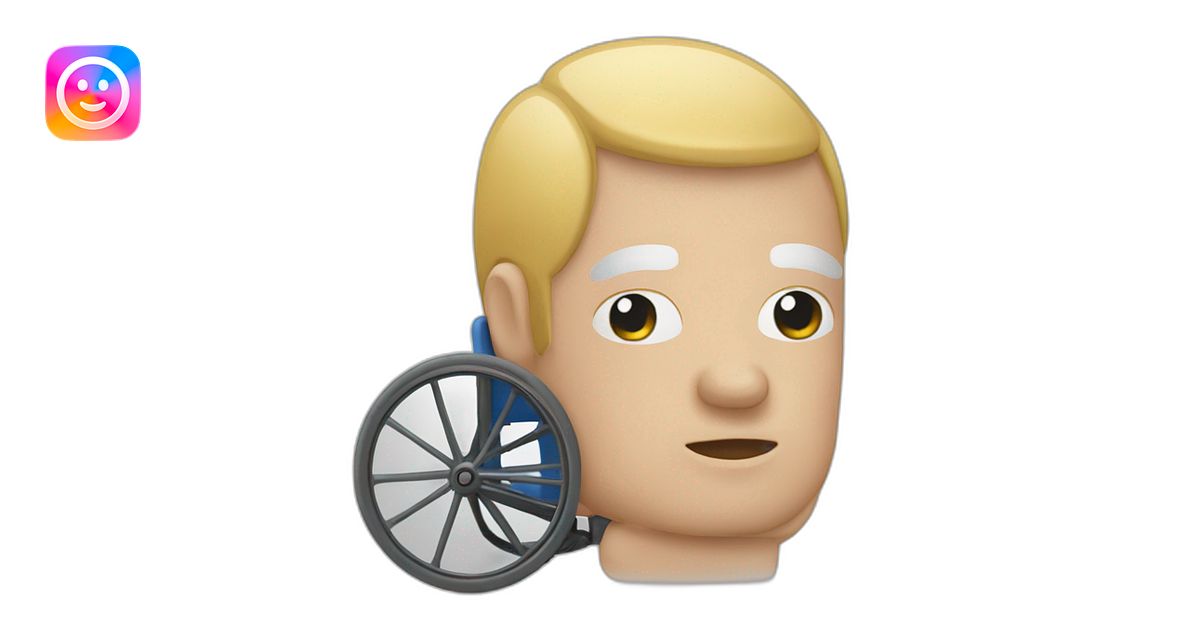 Trisomique handicapé emoji | AI Emoji Generator