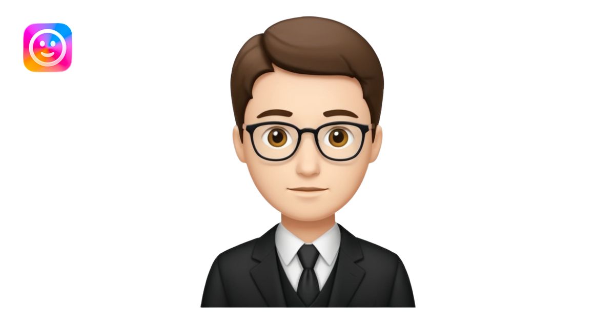 teacher in a formal attire emoji | AI Emoji Generator