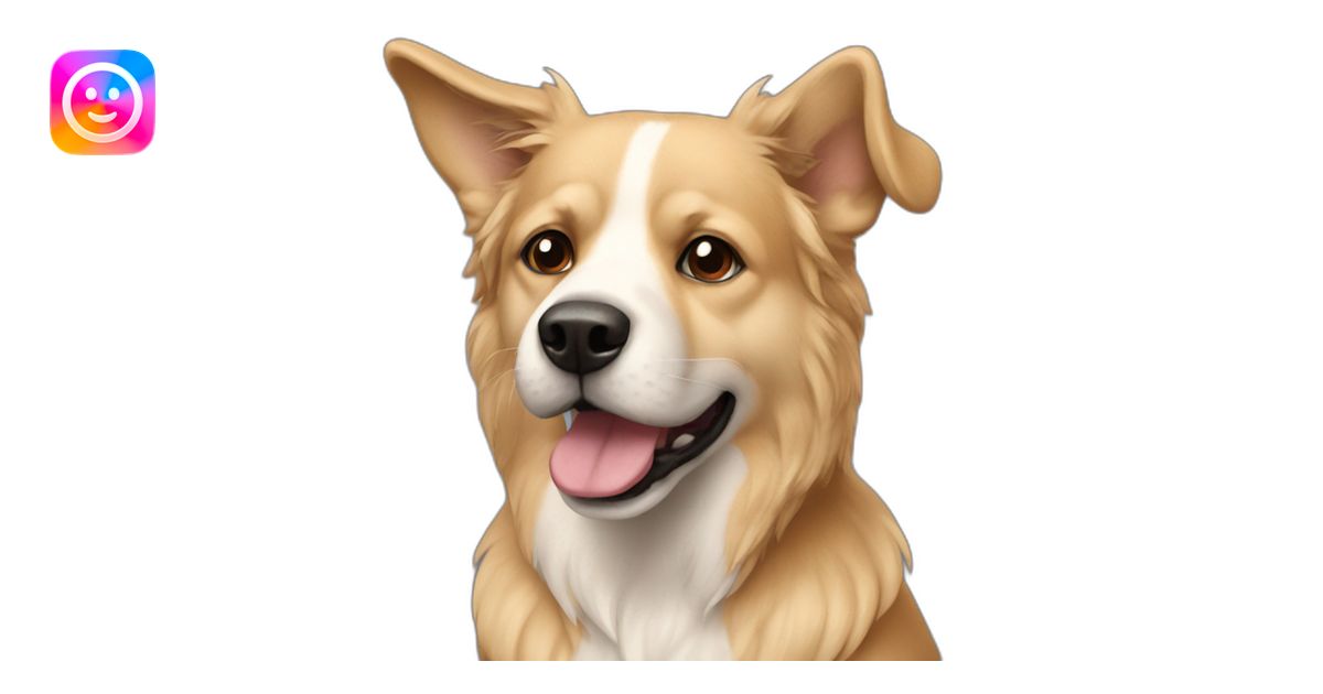 Perro emoji | AI Emoji Generator