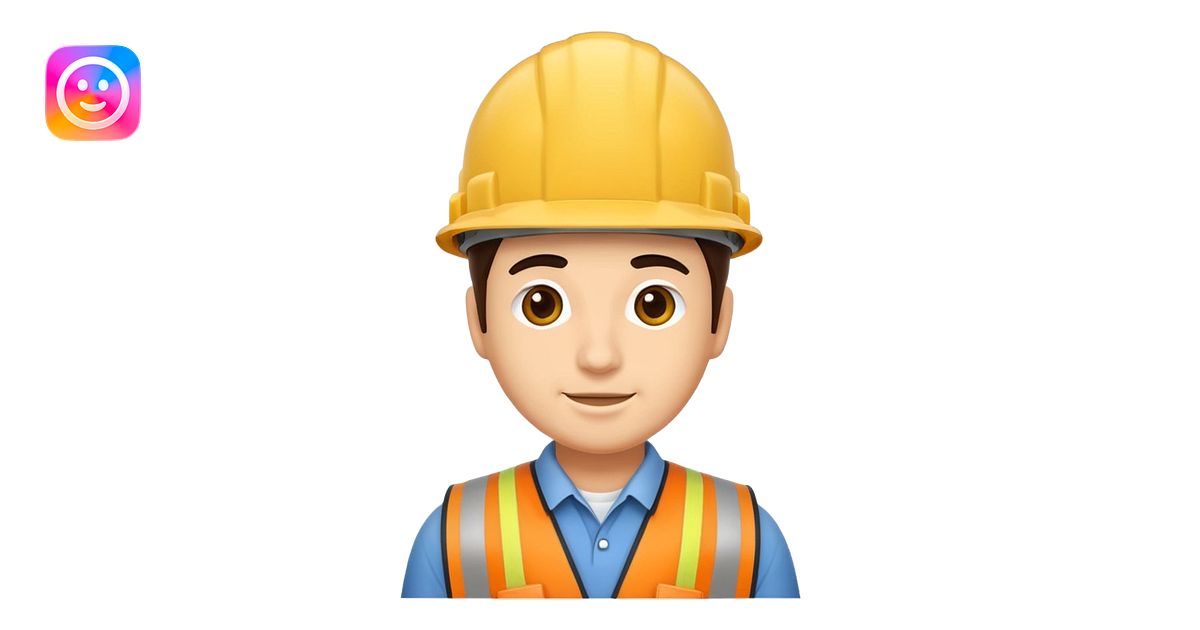 mach mir einen bauarbeiter emoji | AI Emoji Generator