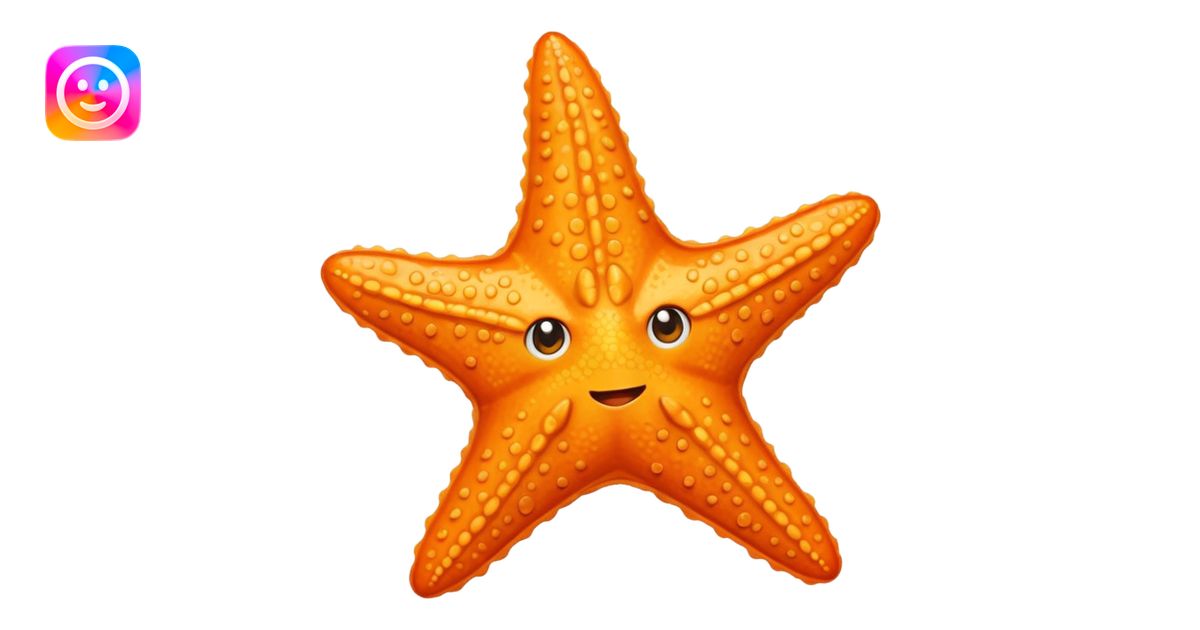star fish emoji | AI Emoji Generator