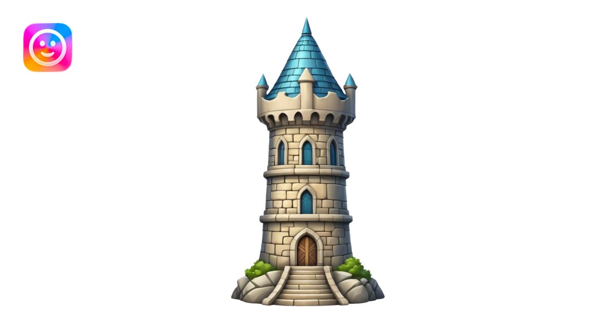 fantasy tower emoji | AI Emoji Generator