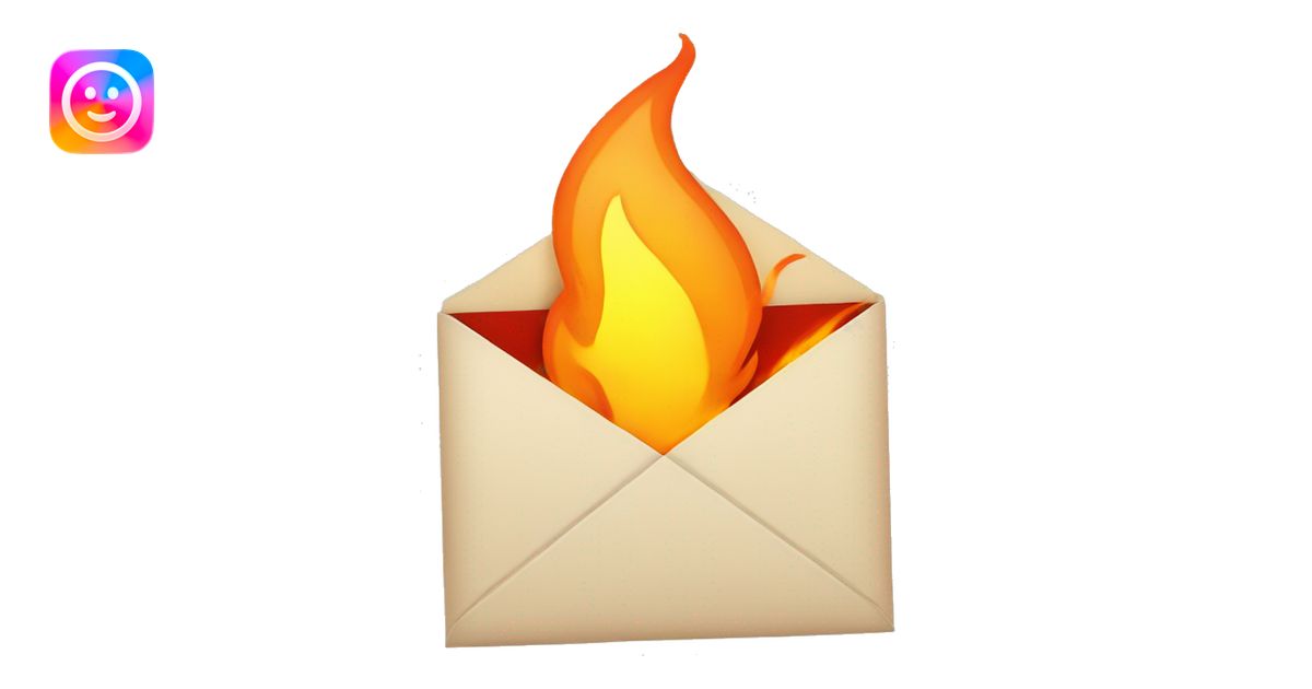 envelope with fire emoji | AI Emoji Generator
