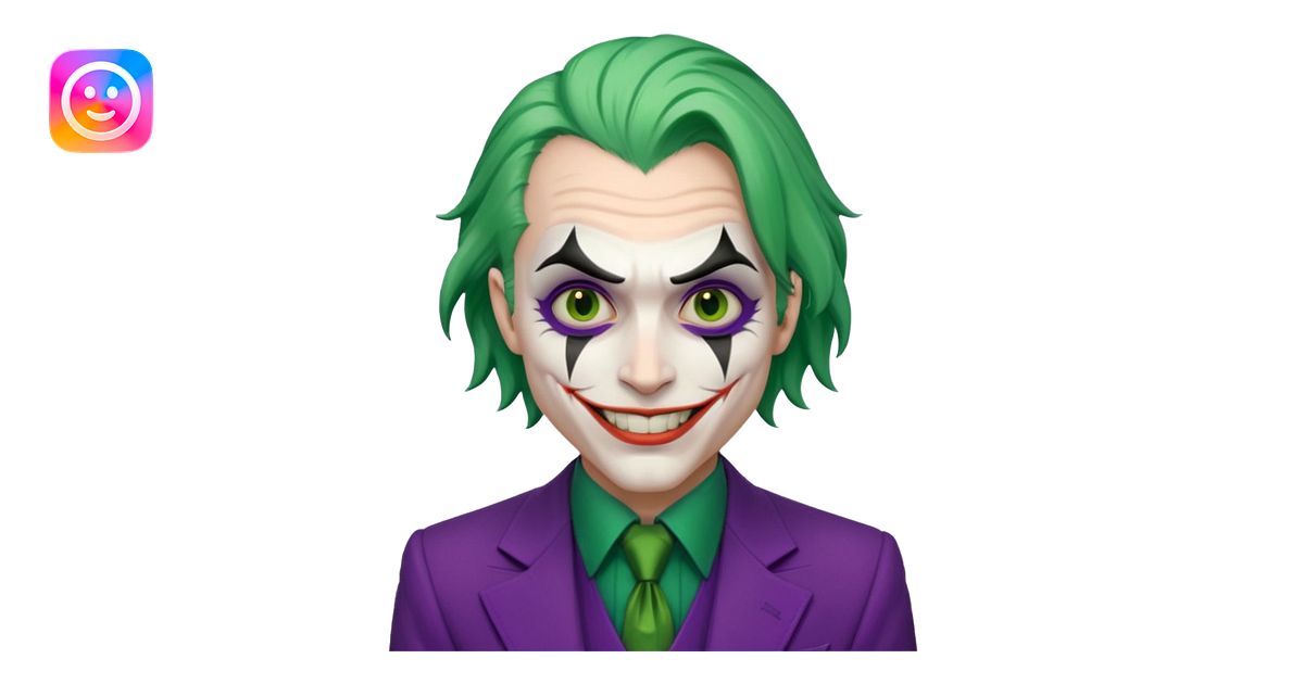 the joker emoji | AI Emoji Generator