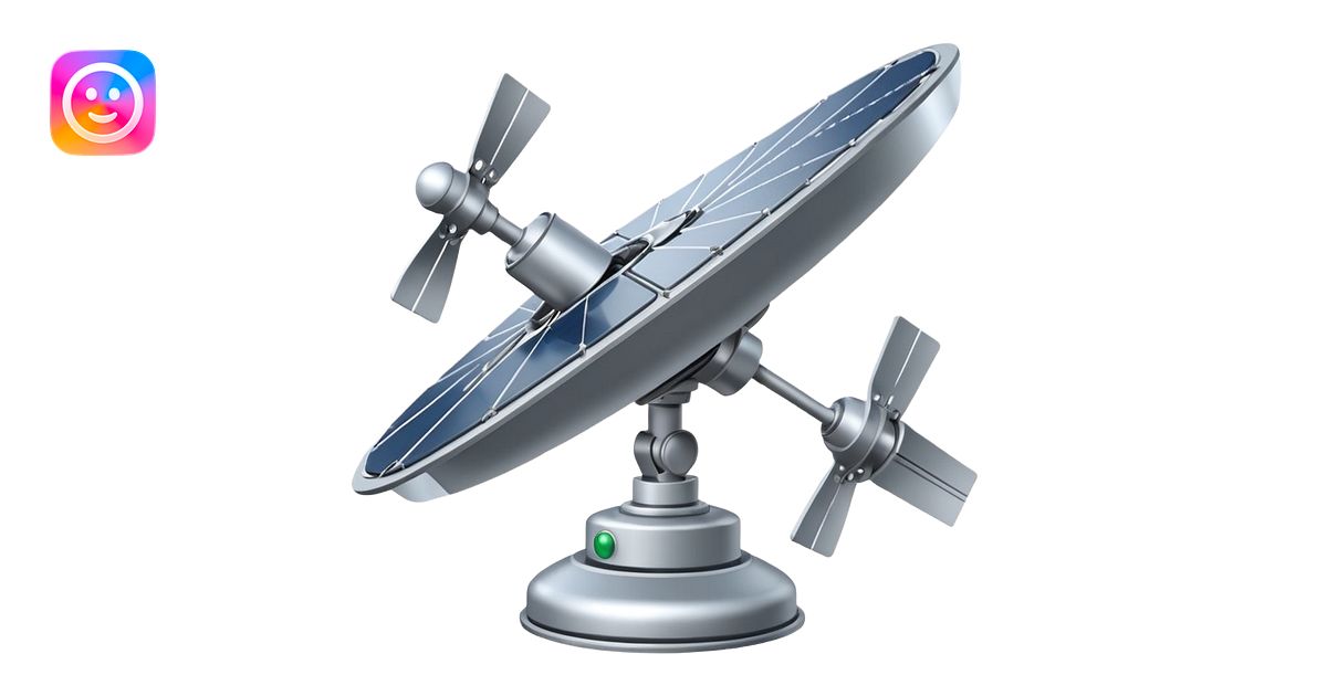 GPS-satellite system emoji | AI Emoji Generator