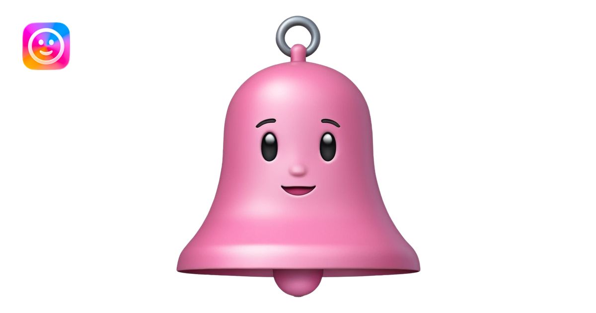 bell pink emoji | AI Emoji Generator