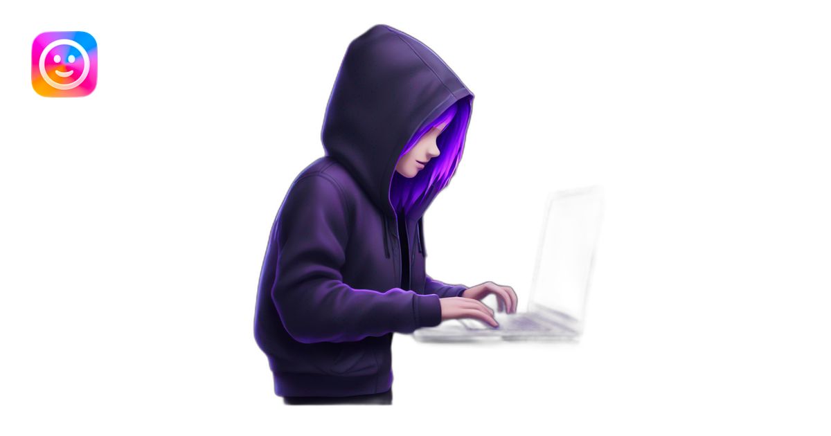 Girl artist behind his laptop with this style : Alan Walker Singer neon ...