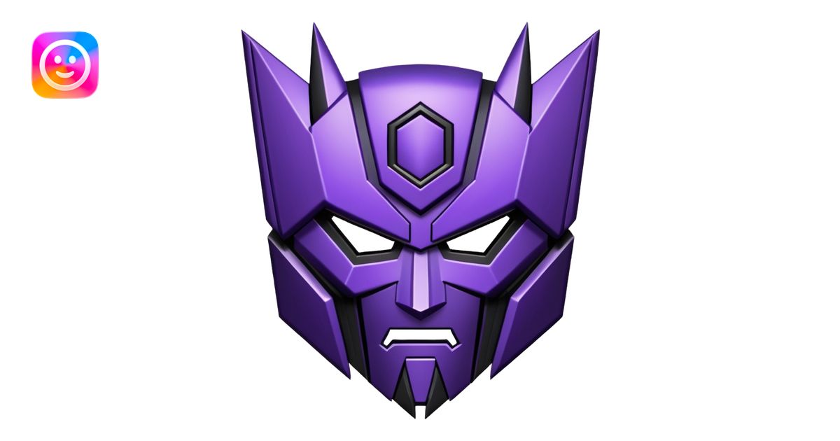 Decepticons logo emoji | AI Emoji Generator
