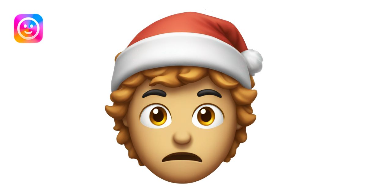 An angry emoji wearing a nightcap emoji | AI Emoji Generator