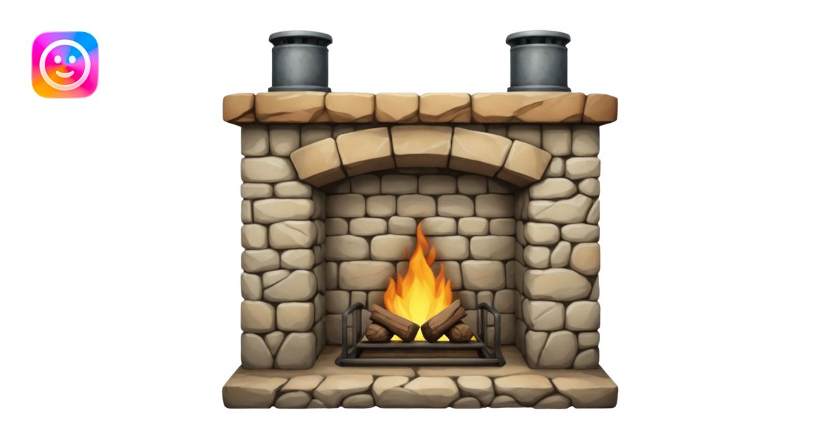 Cheminée emoji | AI Emoji Generator