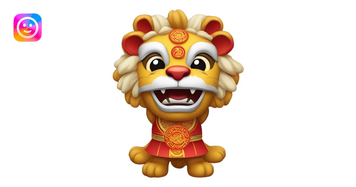 Nitty lion dancing emoji | AI Emoji Generator