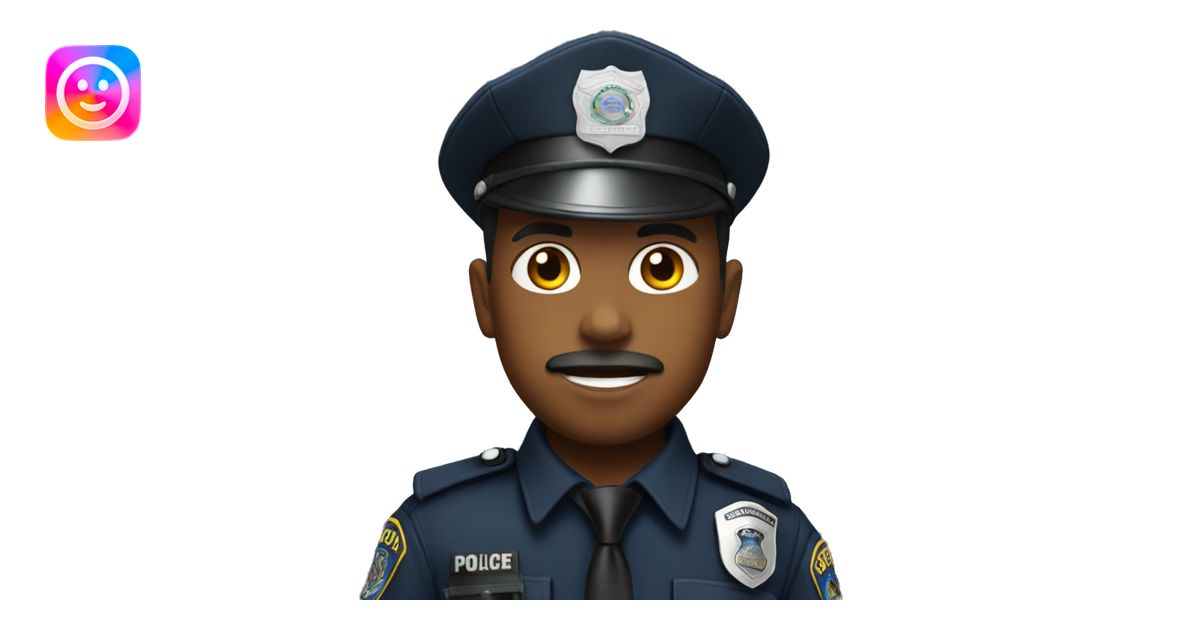 police emoji | AI Emoji Generator