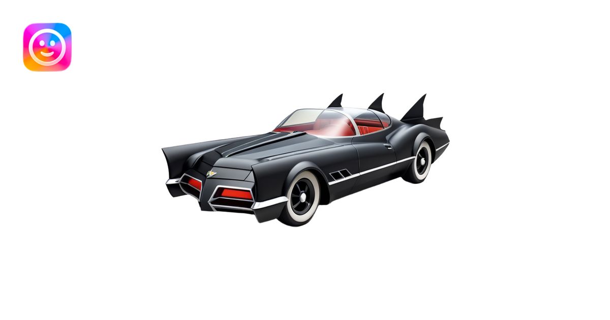 aerodynamic opulent dark futuristic concept Batmobile loosely based on ...
