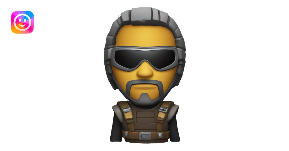 Bounty hunter emoji | AI Emoji Generator